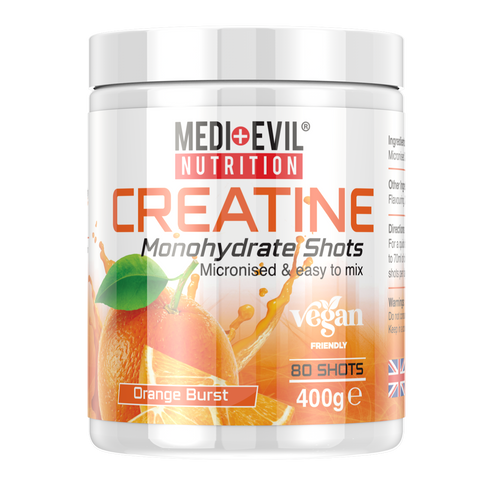 Creatine Monohydrate Orange Burst | Medi-Evil Nutrition – Medi Evil ...