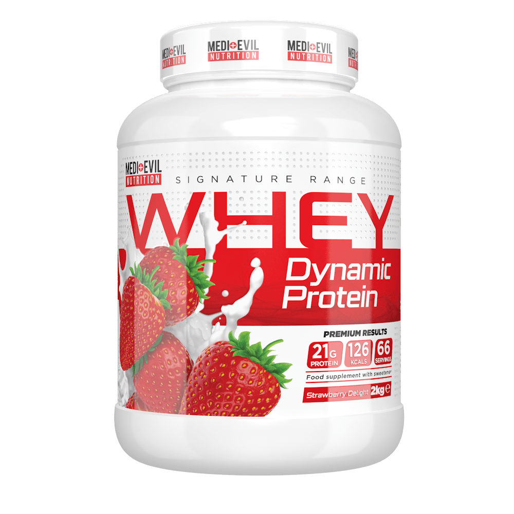 Whey Dynamic Protein Strawberry Delight | MediEvil Nutrition – Medi ...